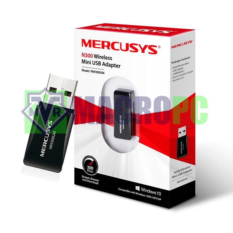 Usb wifi 300mbps Mercusys | MACROPC