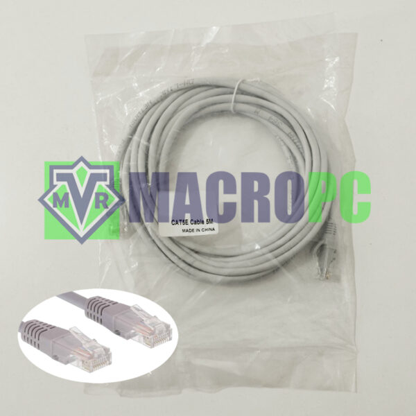 Cable de red 5mts cat5e | MACROPC