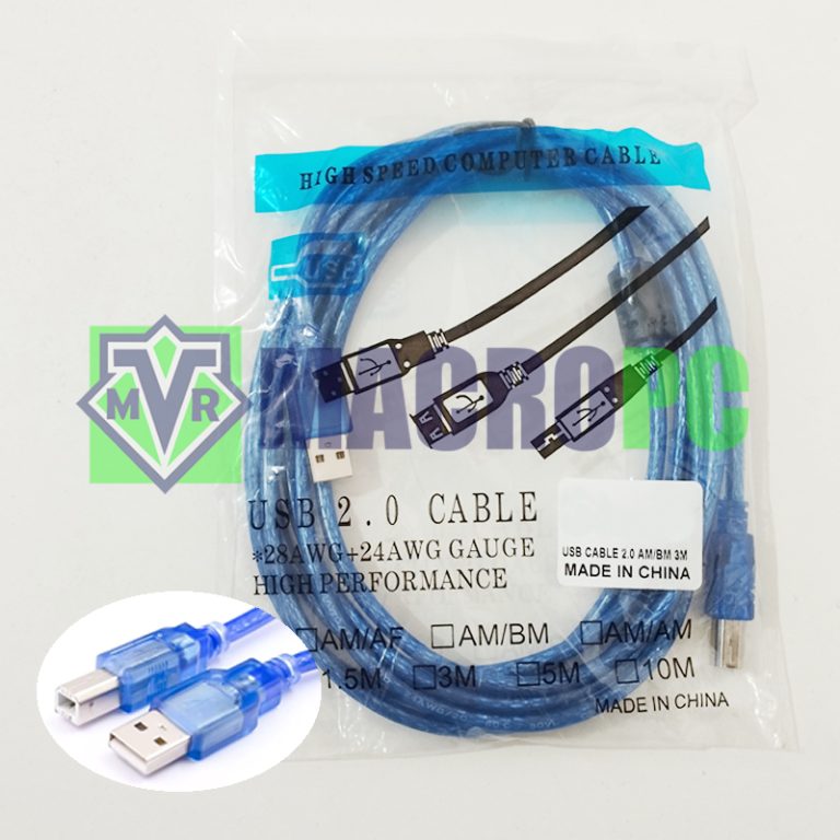 Cable de impresora 3mts con filtro | MACROPC